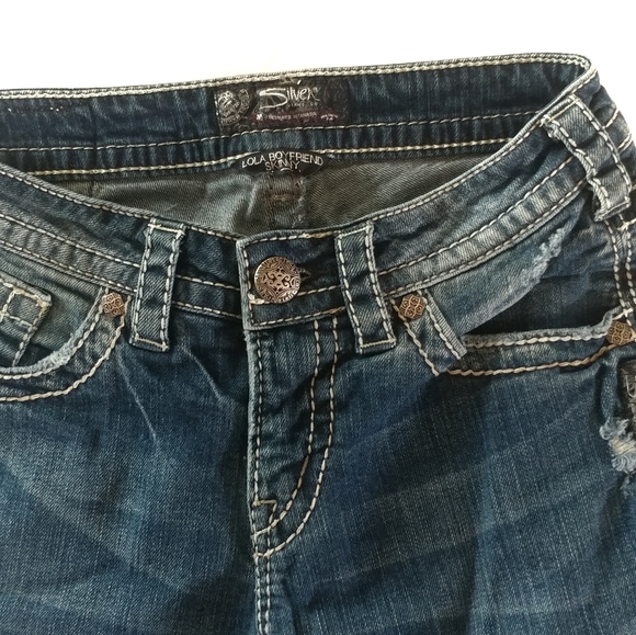 Silver Jeans | Jeans | Silver Jeans Lola Boyfriend Skinny W24l29 | Poshmark